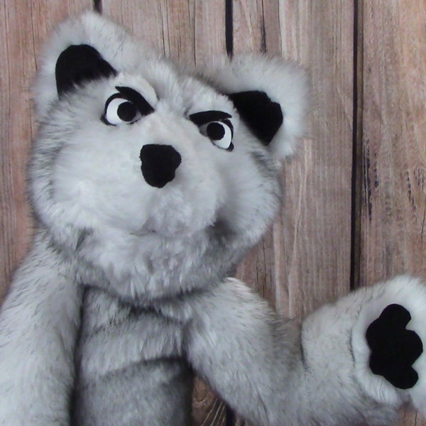 Wolf Hand Puppet - Etsy