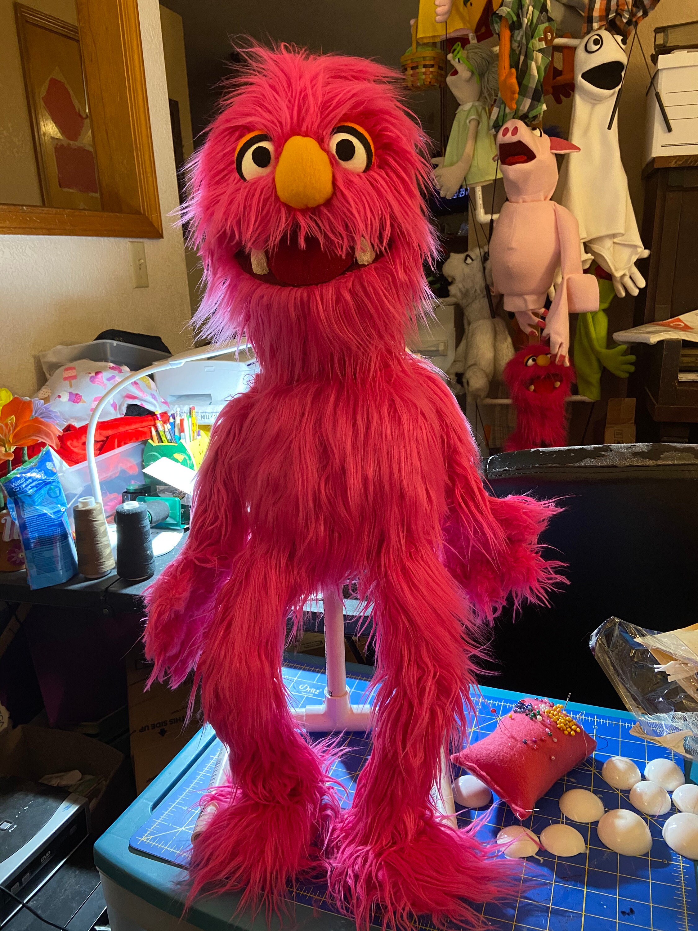 Monster Hand Puppet - Etsy