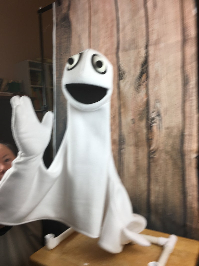 Halloween Ghost Live-hand Puppet - Etsy