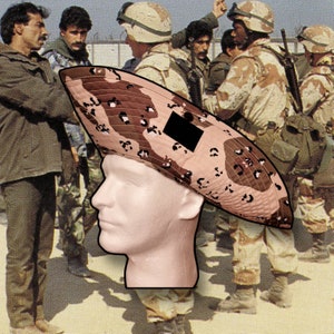 Tactical Tricorne Hat V2 Desert Chip - Etsy
