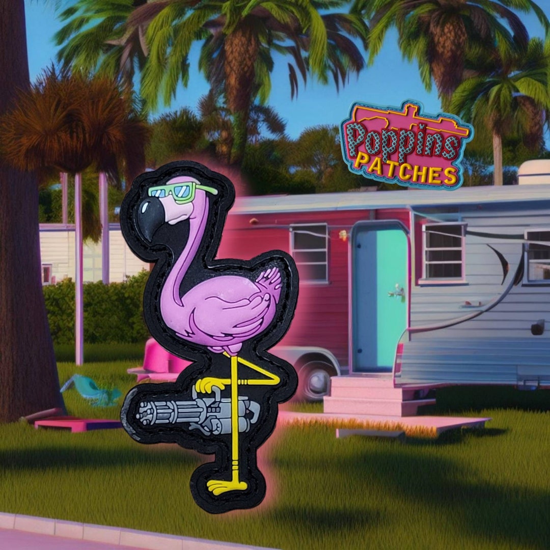 Mini Gun Flamingo - Etsy