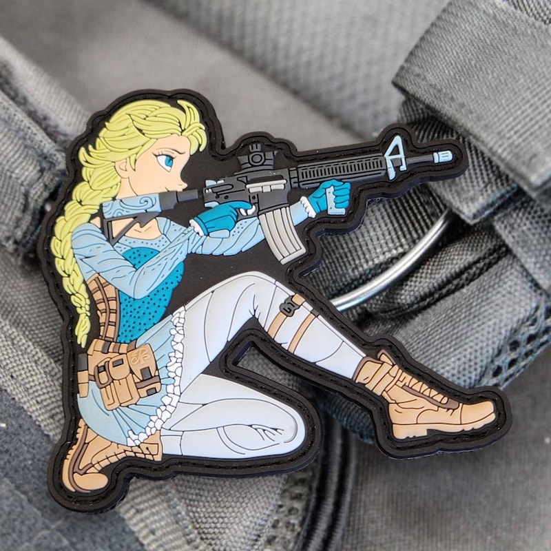 Girl Tactical Patch - Etsy