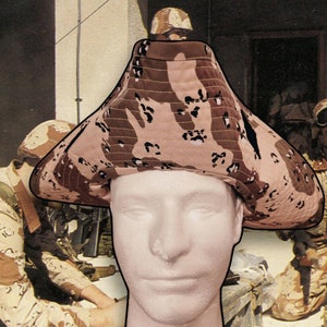 Tactical Tricorne Hat V2 Desert Chip - Etsy