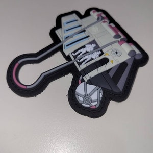 Binder Clip Clone Gunship Morale Patch - Etsy