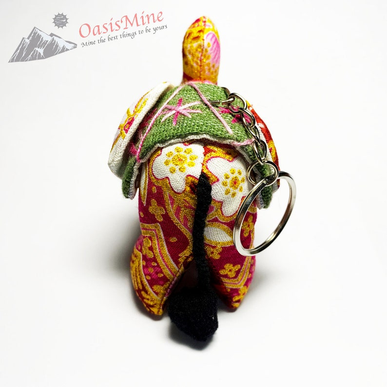 7PCS Mixed Color Handmade Thai Miniature Elephant Keychain - Etsy