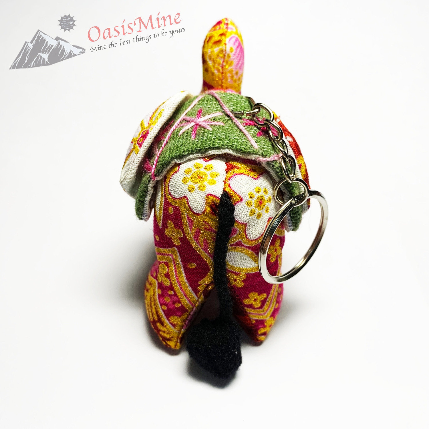 7PCS Mixed Color Handmade Thai Miniature Elephant Keychain - Etsy