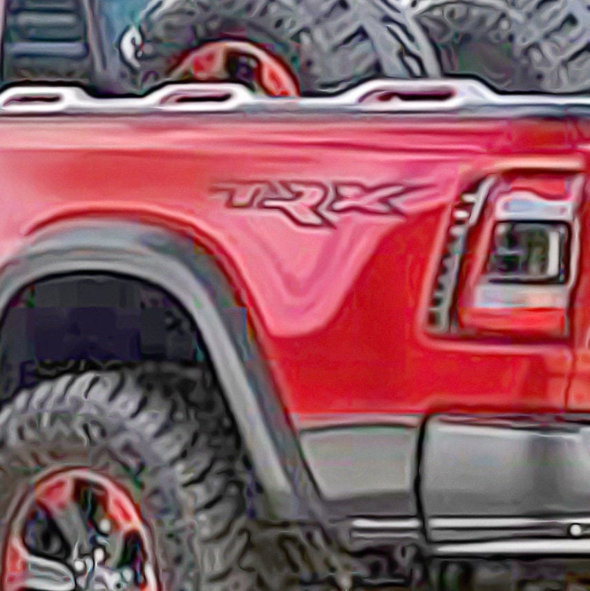 Custom Truck PaintingPickup Truck Art Truck Wall Art Truck | Etsy