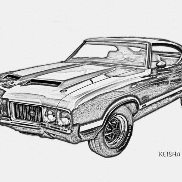 Oldsmobile 442 Poster - Etsy