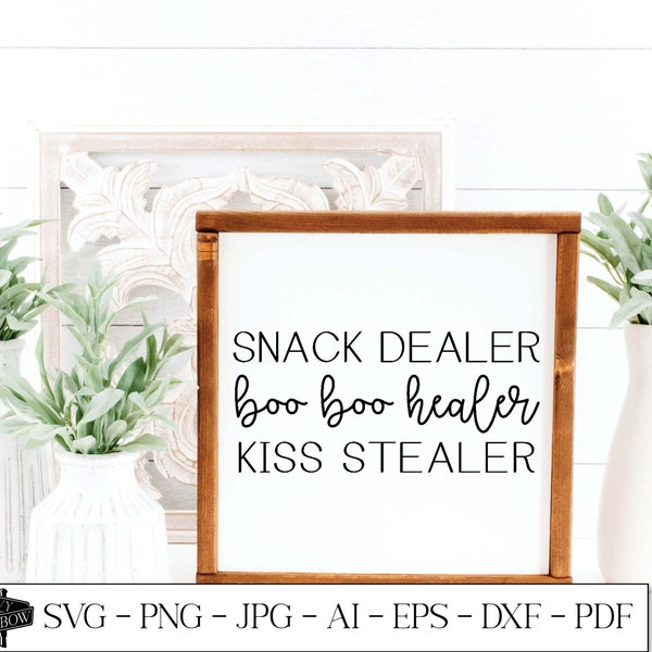 Snack Dealer Boo Boo Healer Kiss Stealer - Etsy