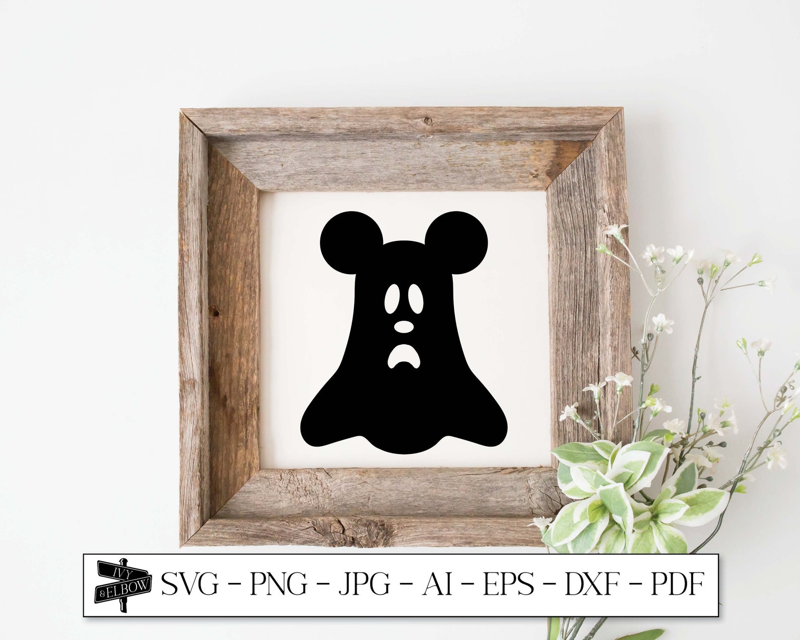 Mouse Ghost Hocus Pocus SVG SVG Files for Cricut | Etsy
