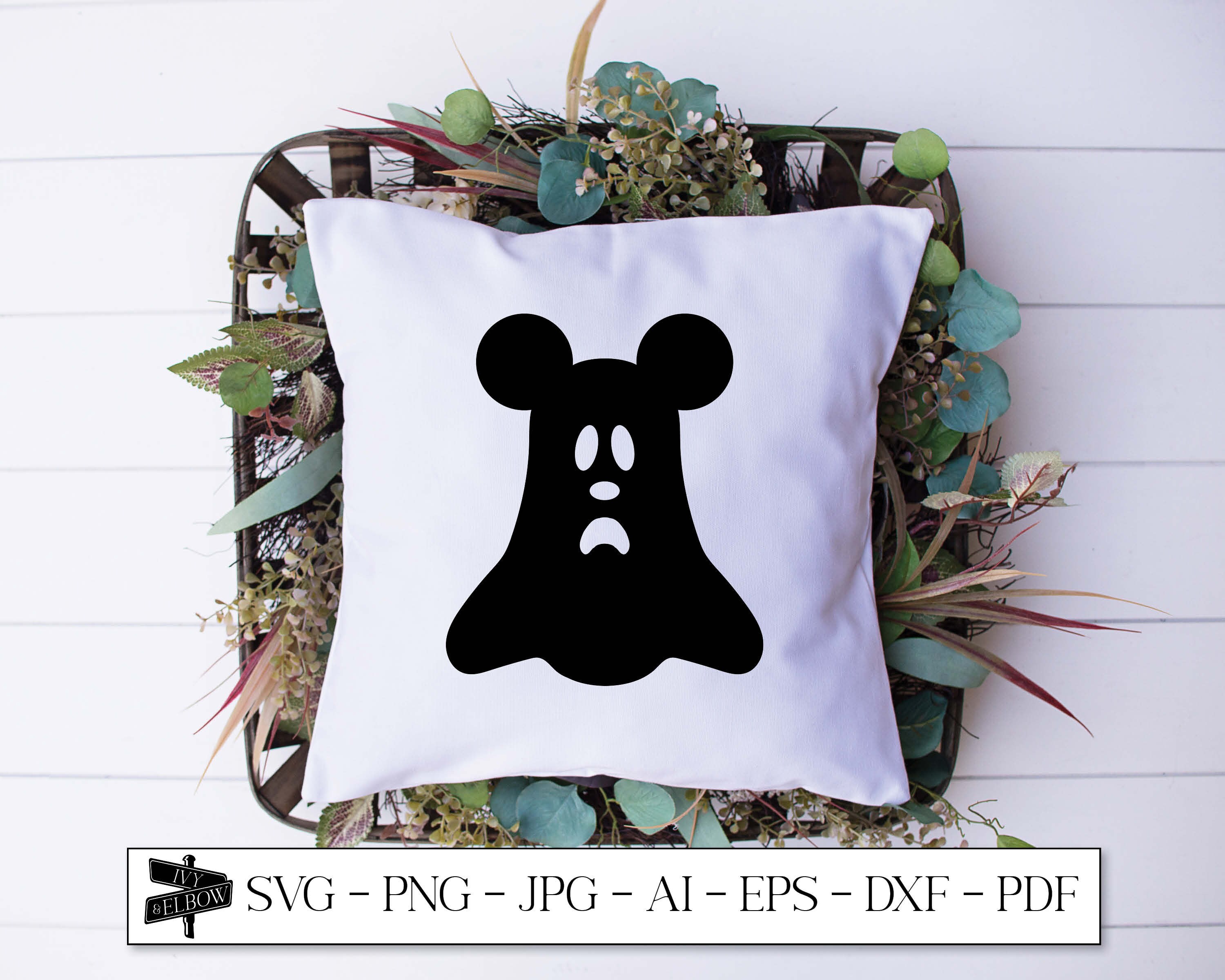 Mouse Ghost Hocus Pocus SVG SVG Files for Cricut | Etsy