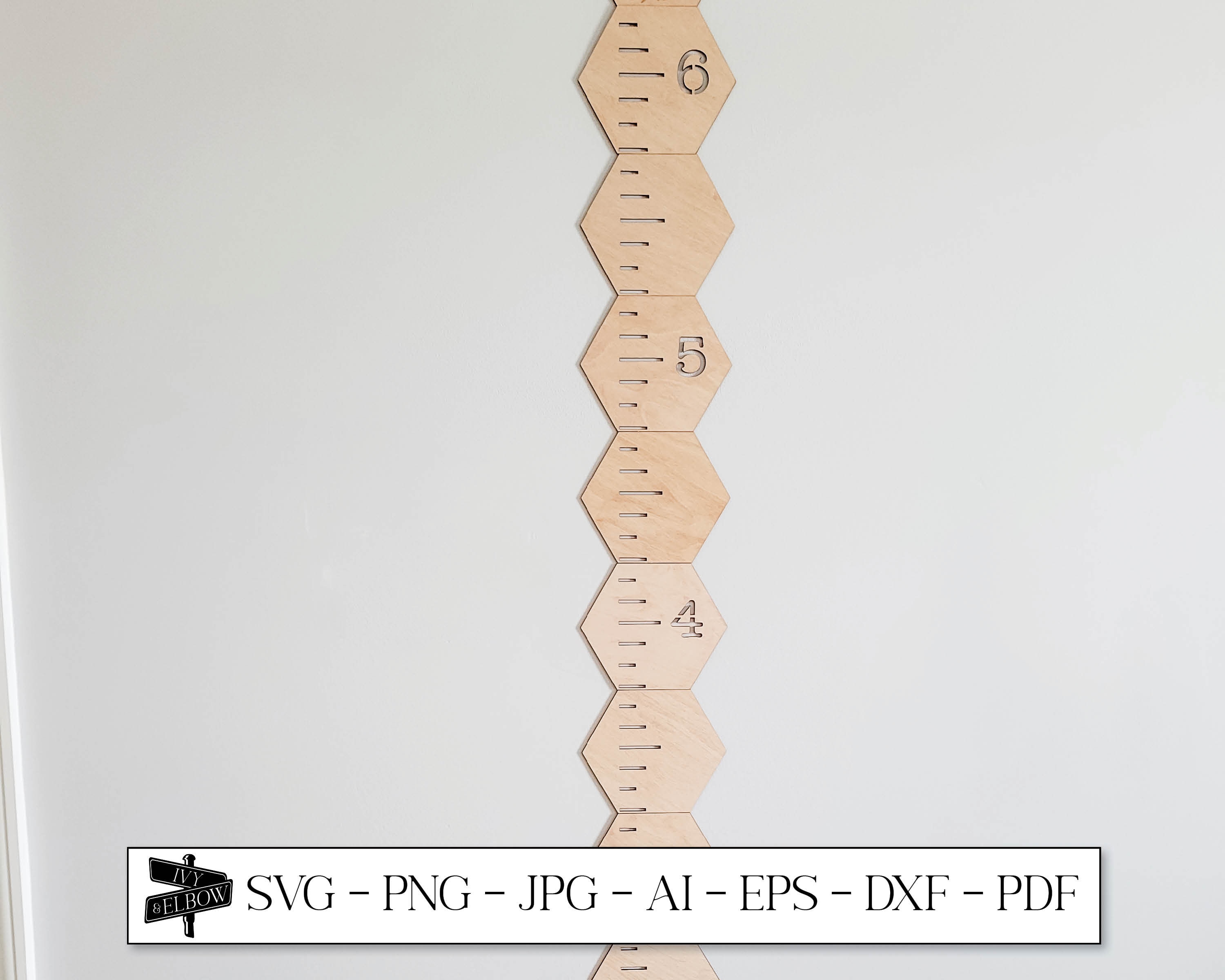 Growth Chart SVG Growth Ruler SVG Sublimation Designs Wall - Etsy UK