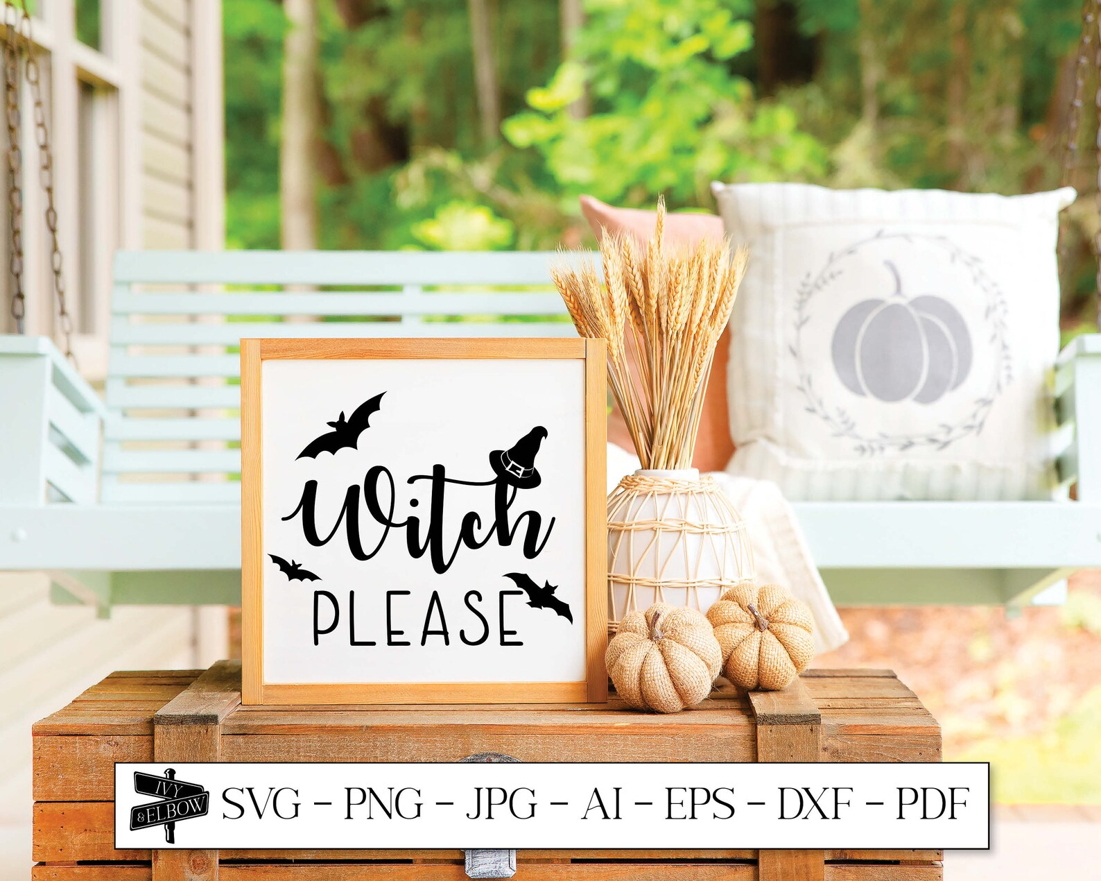 Witch Please Halloween SVG Laser Cut Files SVG Files for - Etsy