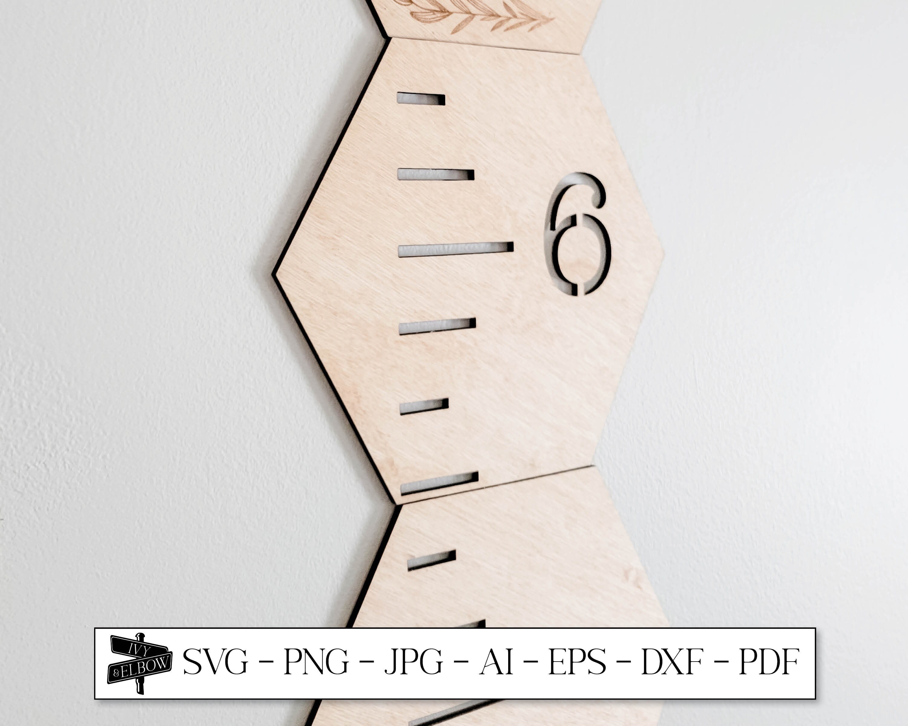 Growth Chart SVG Growth Ruler SVG Sublimation Designs Wall - Etsy UK