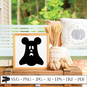 Mouse Ghost Hocus Pocus SVG SVG Files for Cricut - Etsy