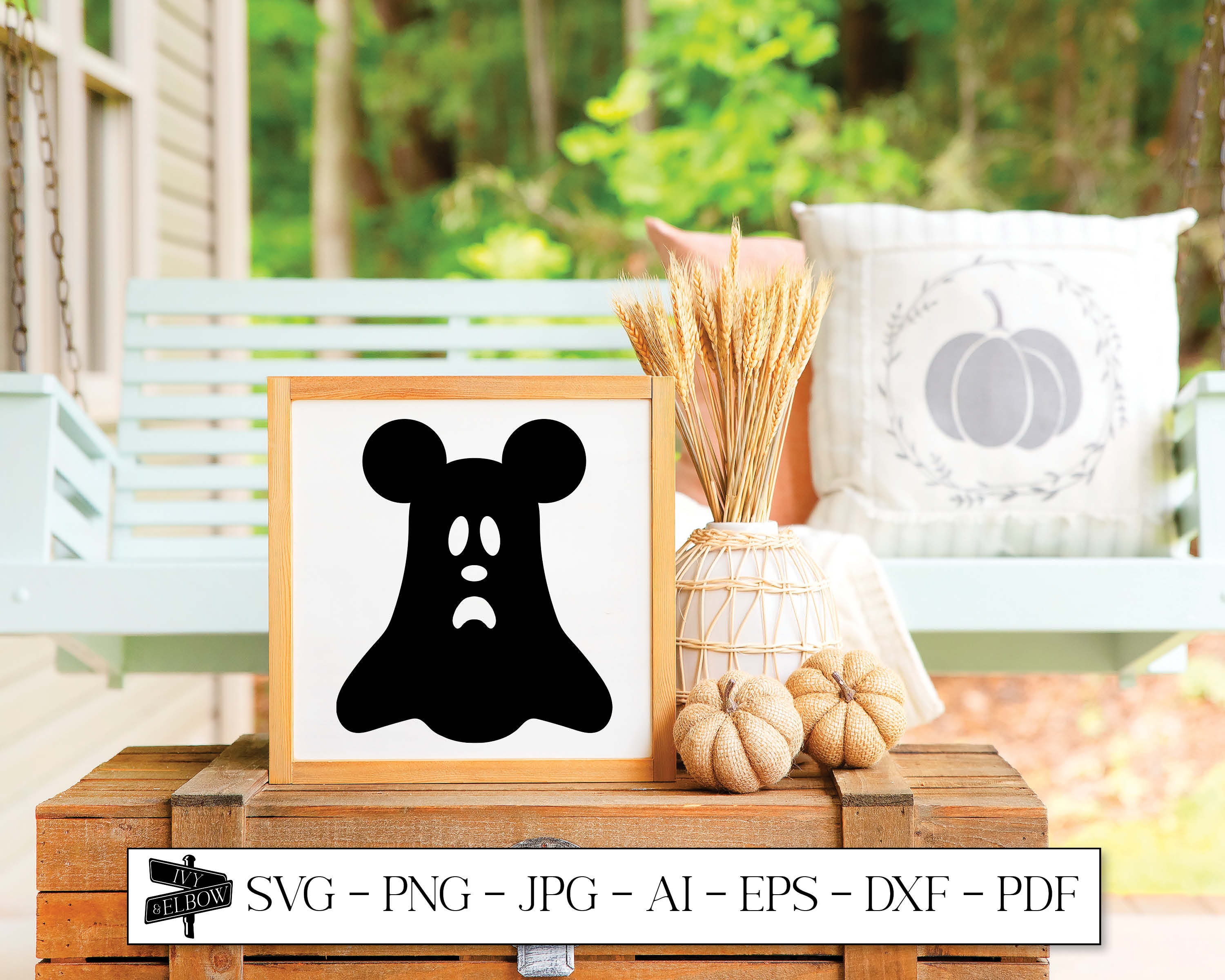 Mouse Ghost Hocus Pocus SVG SVG Files for Cricut | Etsy