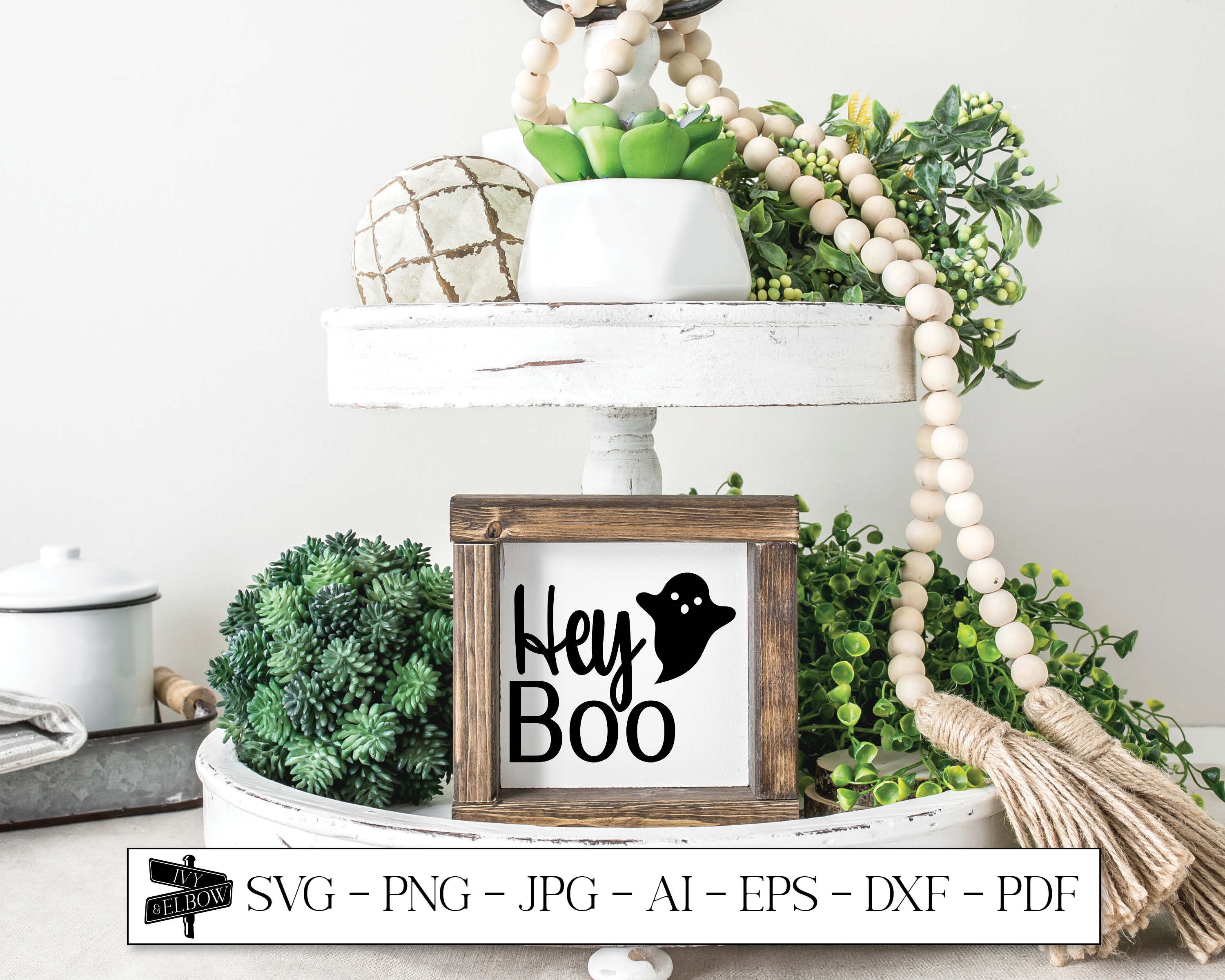 Hey Boo Sublimation Designs Halloween SVG Hocus Pocus SVG | Etsy