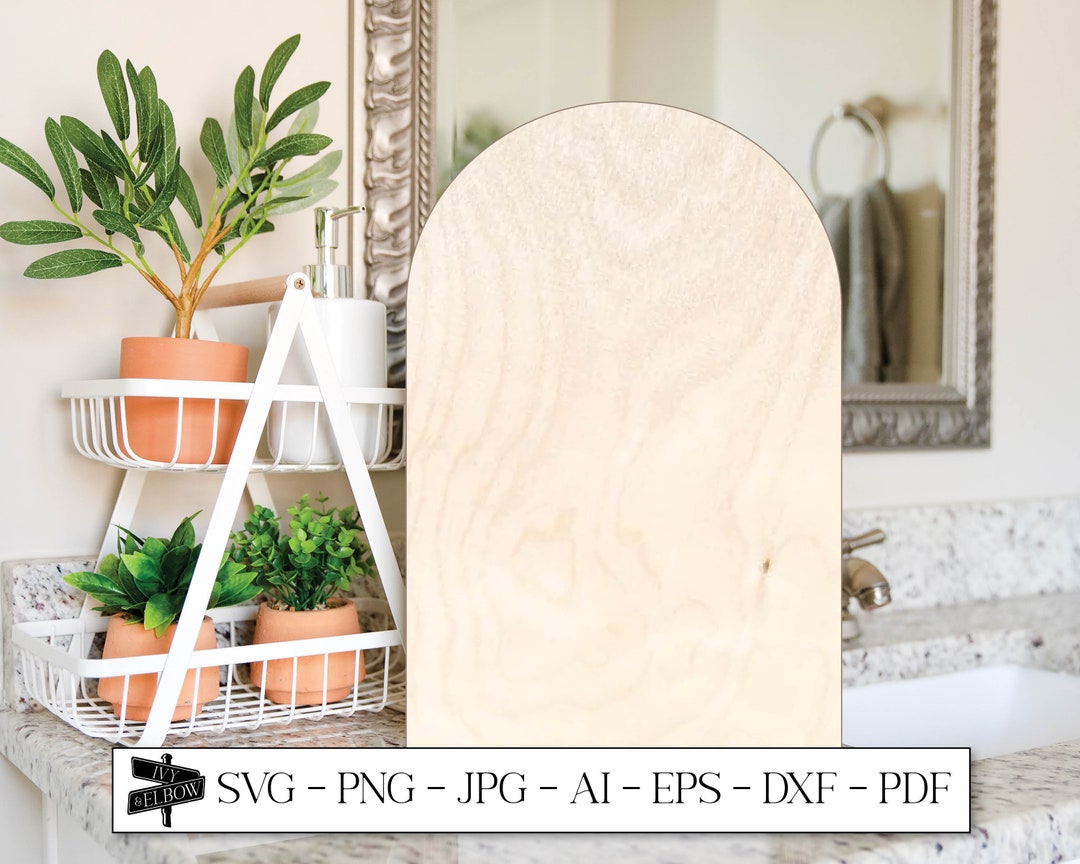 Arch Frame With Stand, Arch Table Numbers, Arched Shape SVG, Arch SVG ...