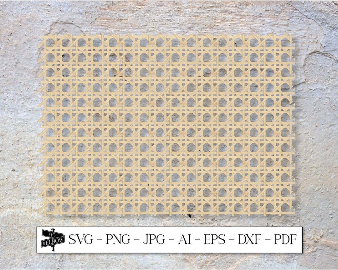 Cane Rattan, Laser Designs, Cane SVG, Rattan SVG, SVG Files for Cricut ...