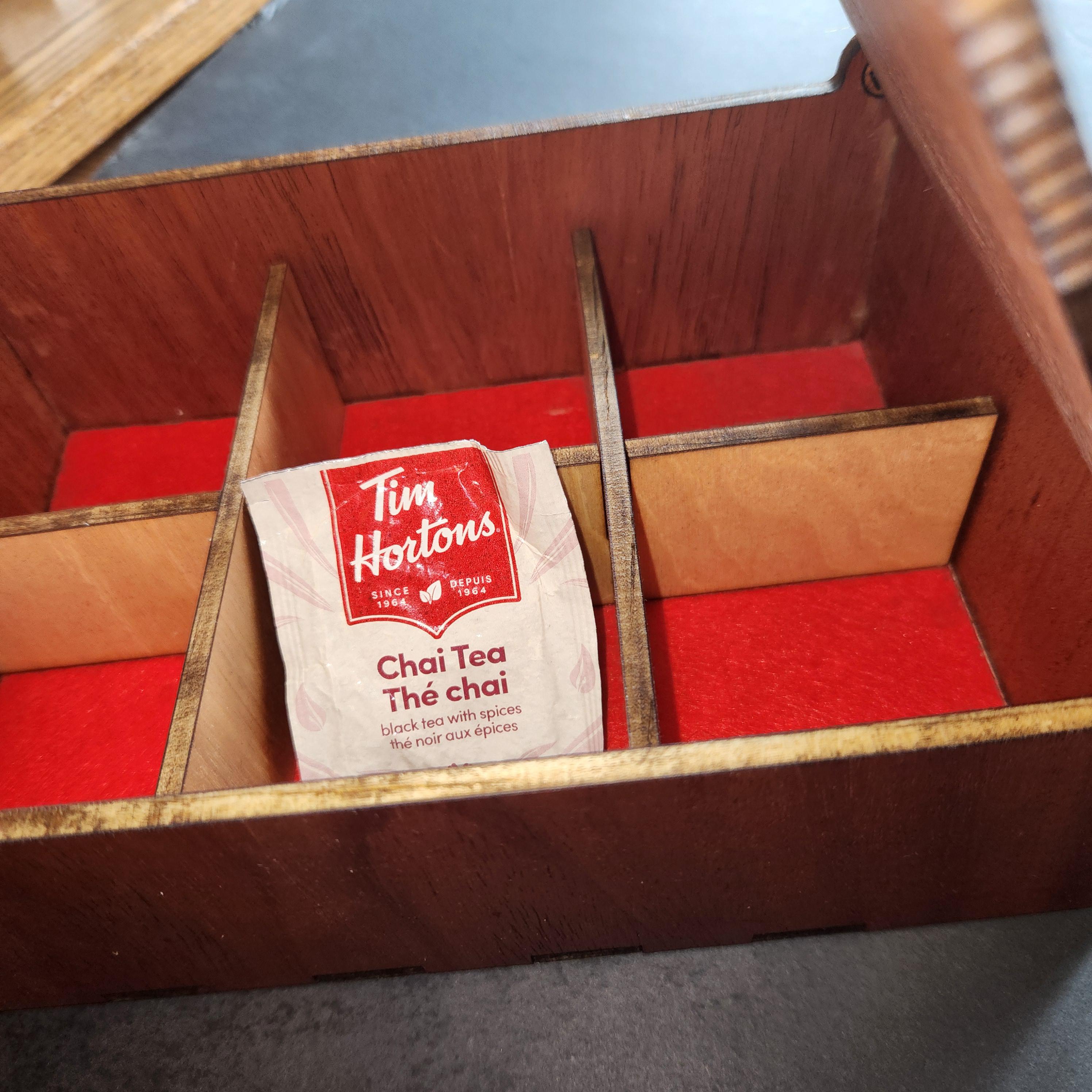 Double Door Tea Box With Insert - Lightburn File - Etsy