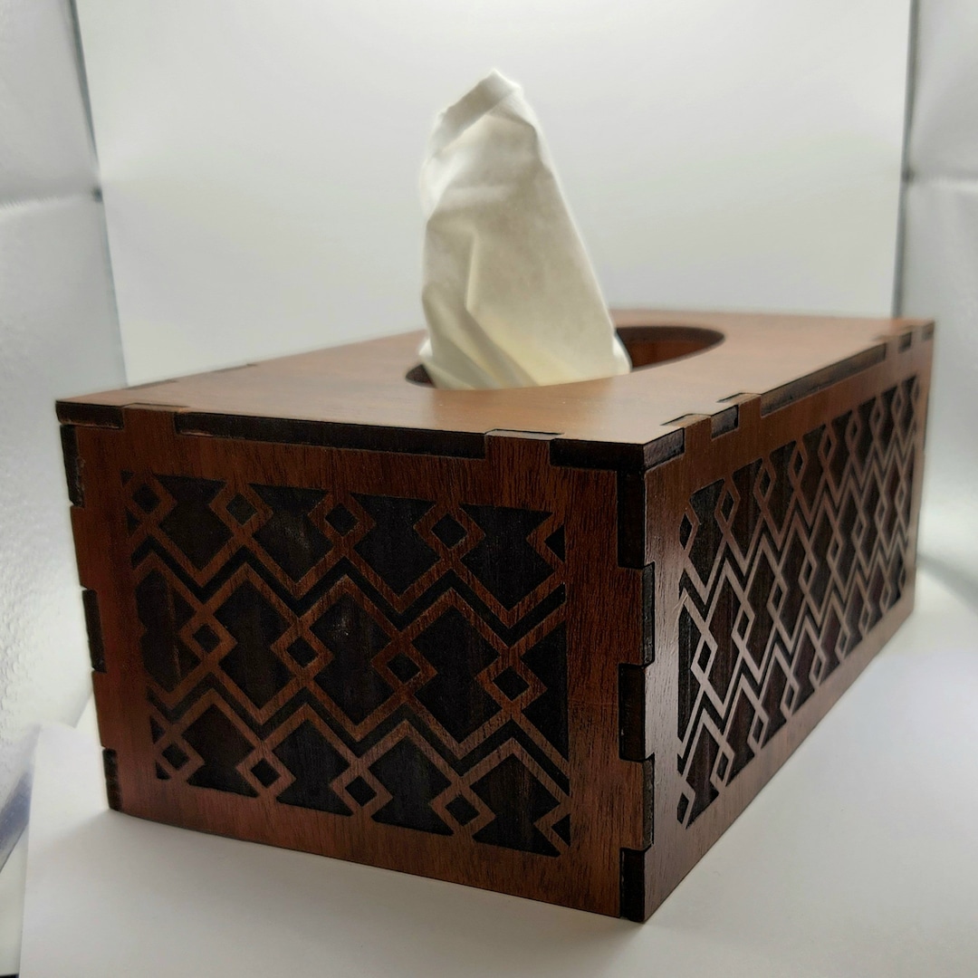 Large Tissue Box Lightburn File - Etsy