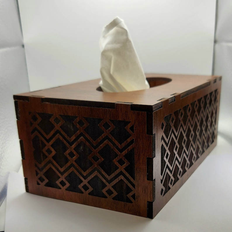 Large Tissue Box Lightburn File - Etsy