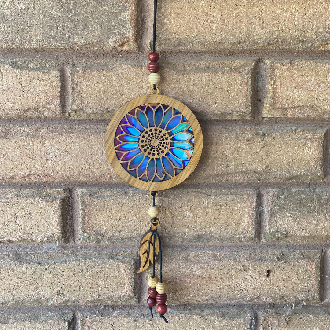 Sunflower Suncatcher - Lightburn File - Etsy