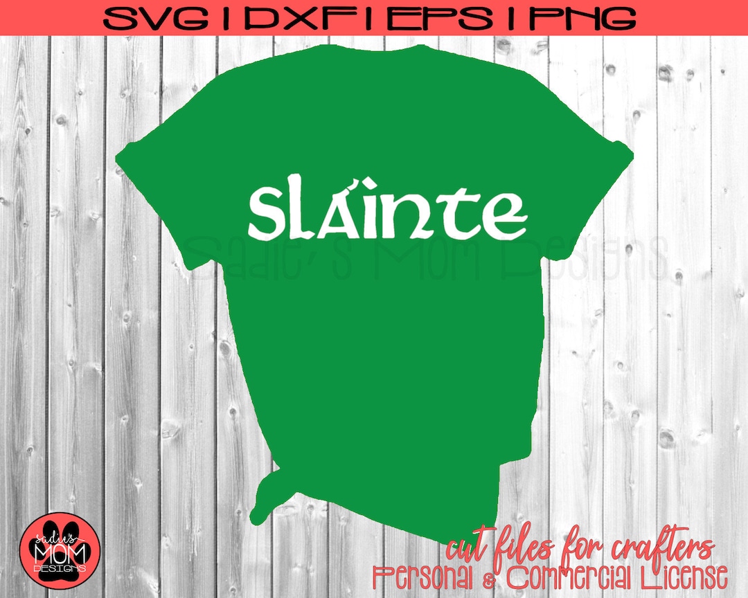 Slainte SVG | Irish Drinking Toast | St Patricks Day | St Paddys ...