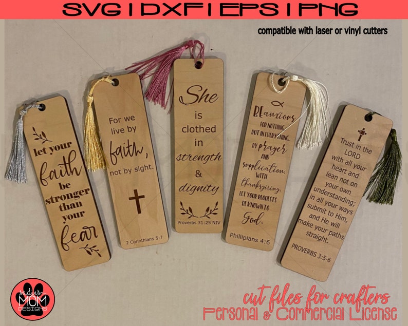 Instant Download Christian Bookmark Bundle Ten Faith Based - Etsy