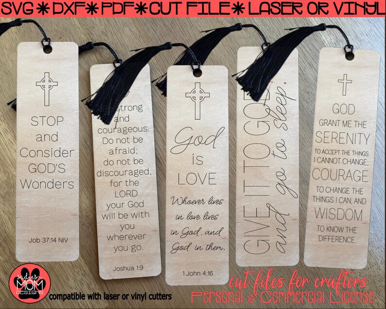 Instant Download | Christian Bookmark Bundle Vol III | 10 Faith Based ...