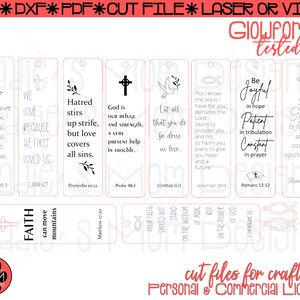 Instant Download | Christian Bookmark Bundle Vol II | 10 Faith Based ...