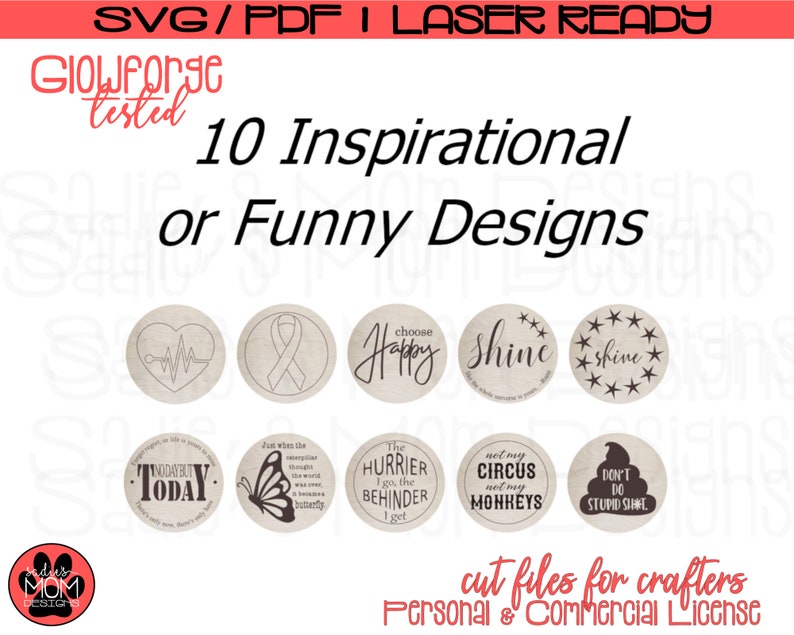 Instant Download Car Vent Diffuser SVG Bundle 10 Designs - Etsy