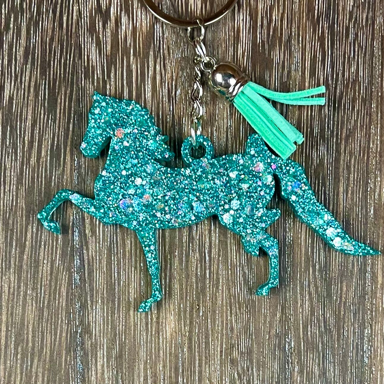 Resin Saddlebred Horse Keychain - Etsy