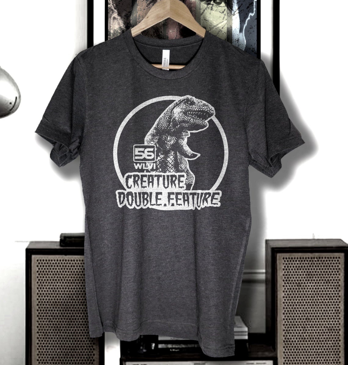 Creature Double Feature T Shirt Short-sleeve Unisex T-shirt - Etsy