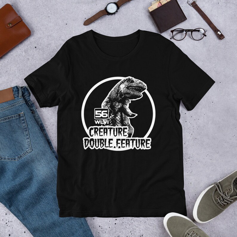 Creature Double Feature T Shirt Short-sleeve Unisex T-shirt - Etsy Sweden