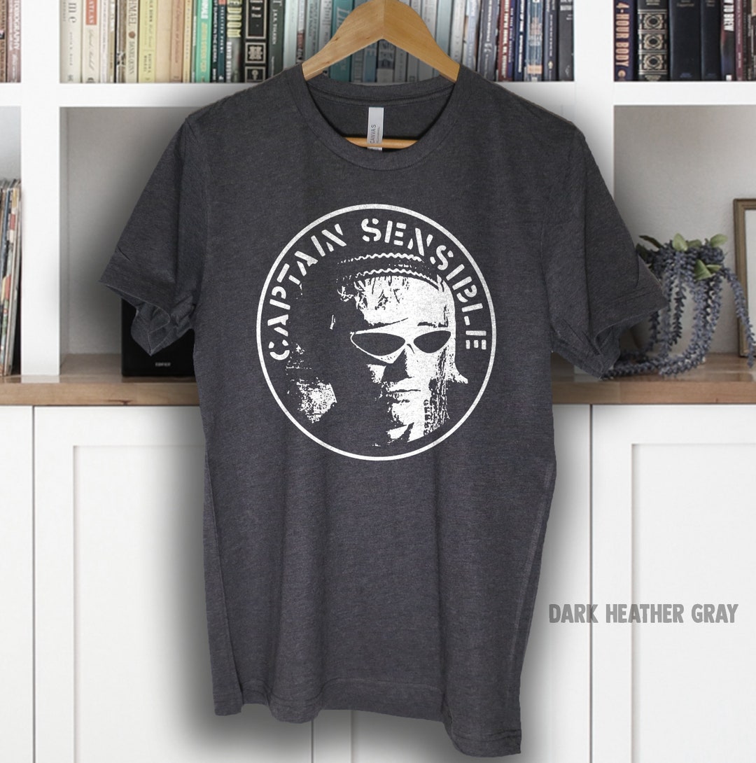 Captain Sensible T Shirt Unisex Short Sleeve - Etsy