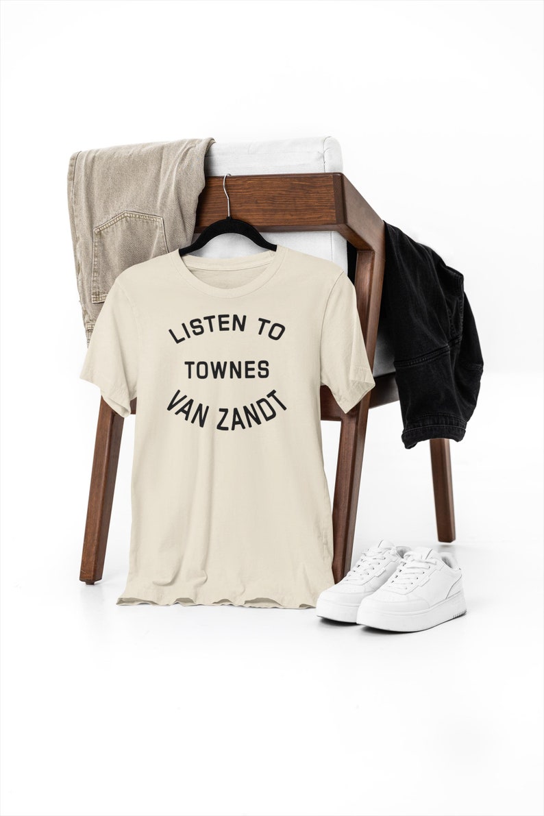 Listen to Townes Van Zandt Tee Short-sleeve Unisex T-shirt - Etsy