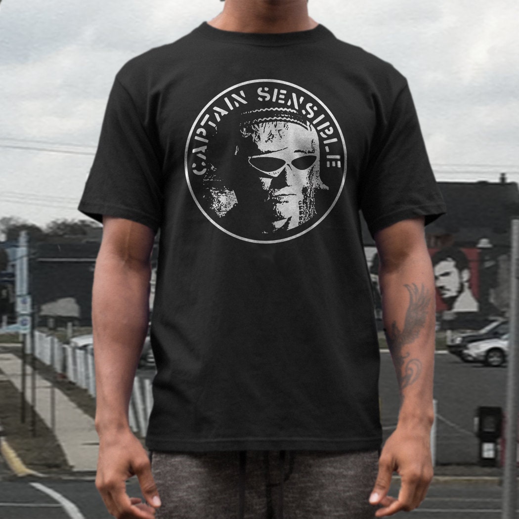 Captain Sensible T Shirt Unisex Short Sleeve - Etsy