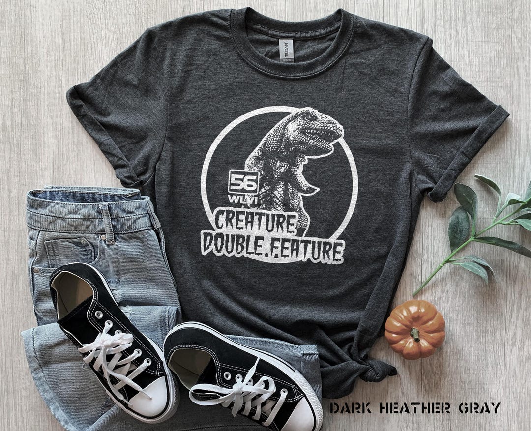 Creature Double Feature T Shirt Short-sleeve Unisex T-shirt - Etsy