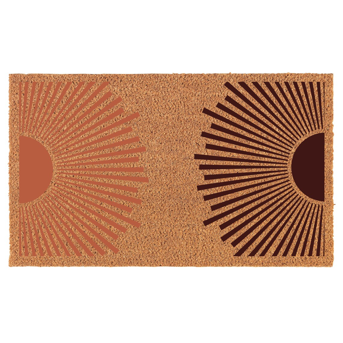 Mid Century Modern V10 Boho Coir Doormat Door Mat Entry Mat ...
