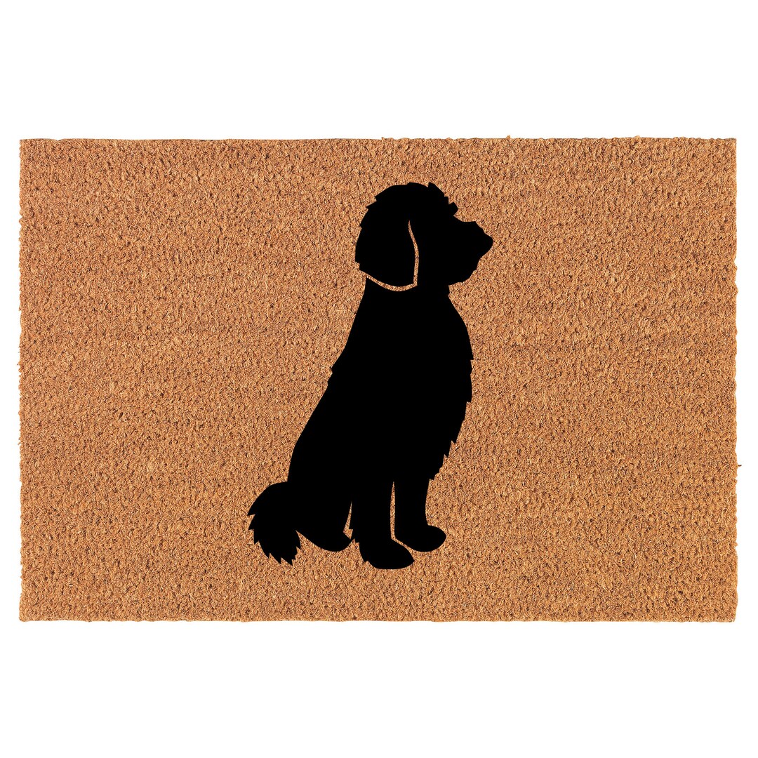 Goldendoodle Coir Doormat Door Mat Housewarming Gift Newlywed Gift ...