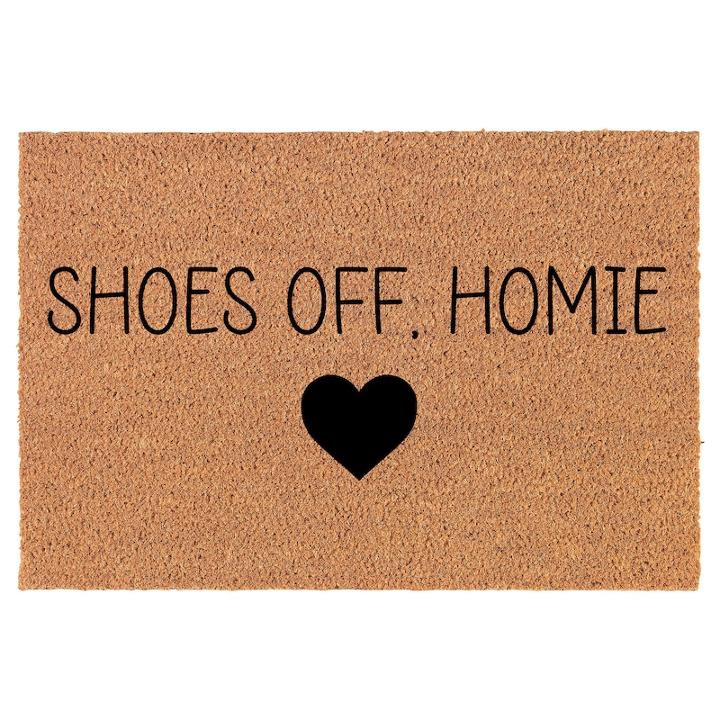 Shoes off Doormat - Etsy