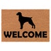 French Bulldog Frenchie Coir Doormat Door Mat Entry Mat Housewarming ...