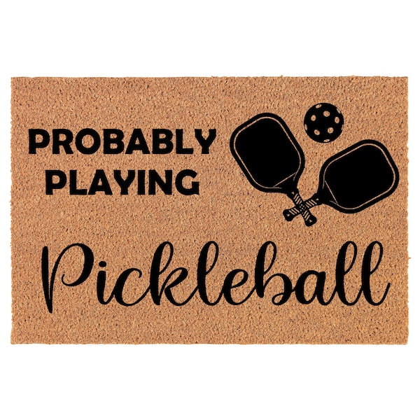 Funny Pickleball Mat - Etsy