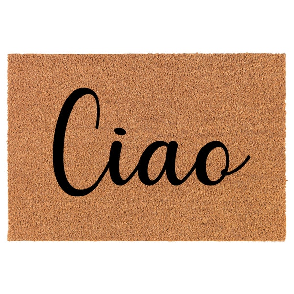 Ciao Doormat - Etsy