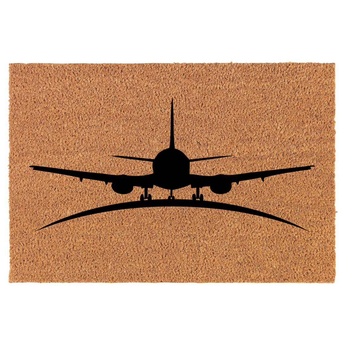 Airplane Pilot Flight Attendant Coir Doormat Door Mat - Etsy