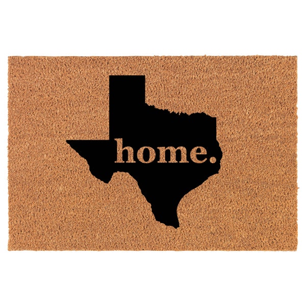 Texas Doormat - Etsy