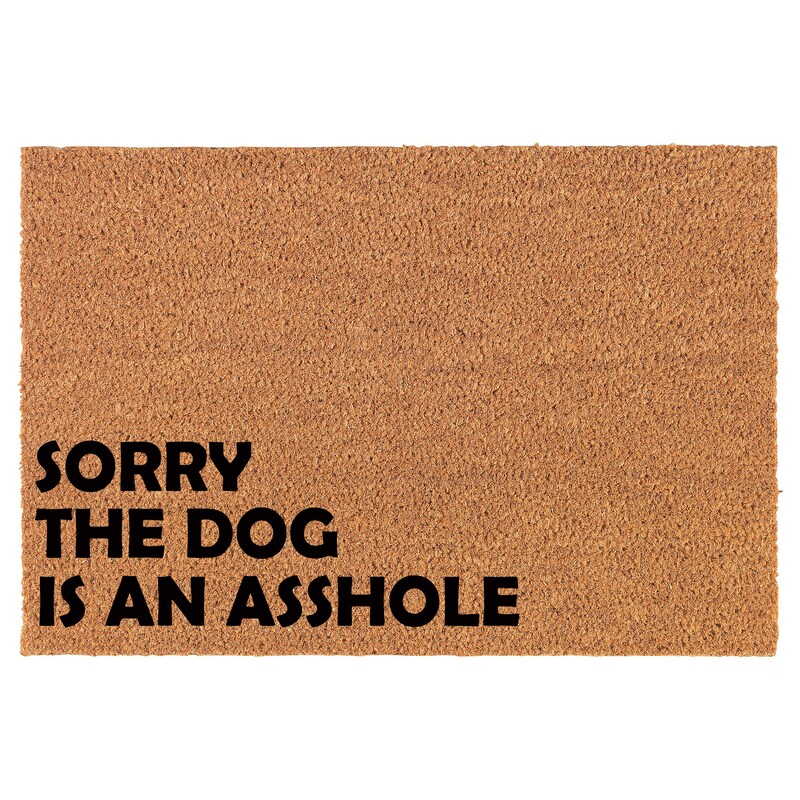 Rude Door Mat - Etsy