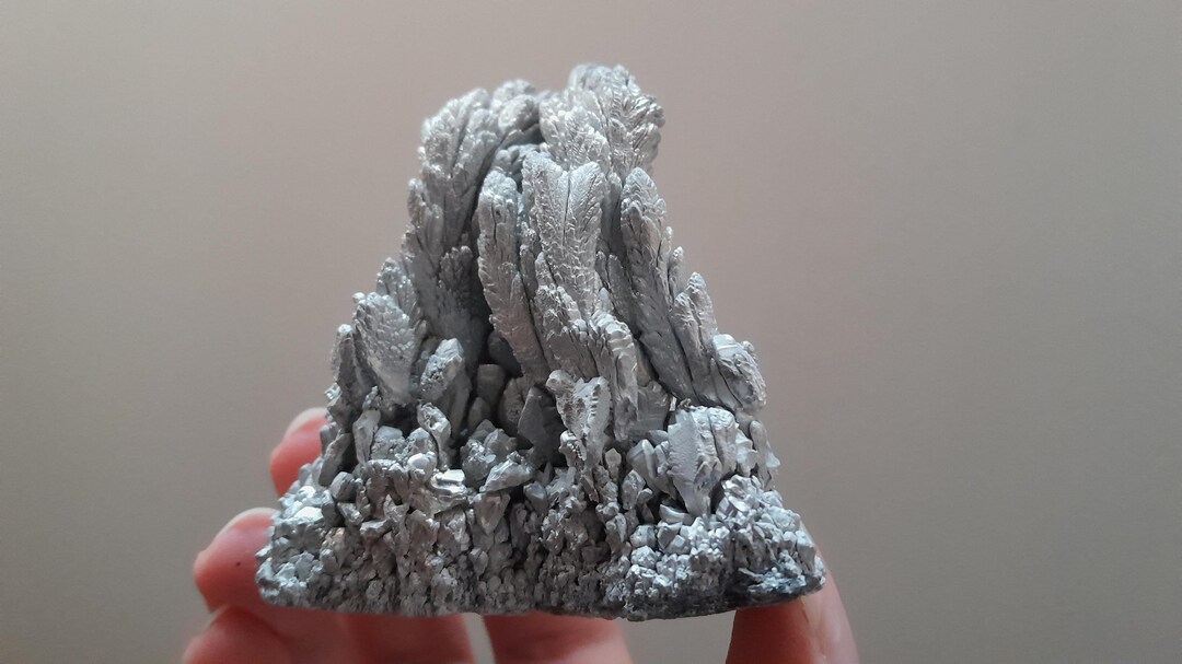 Magnesium Ore, Silver Magnesium Cluster, Raw Magnesium Specimen ...