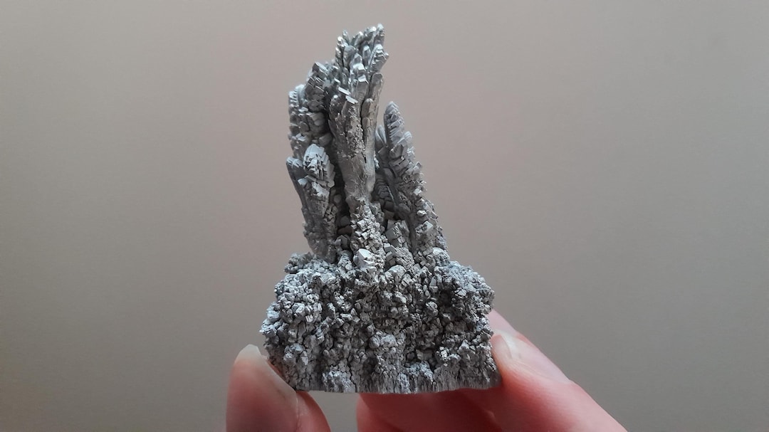Magnesium Ore, Silver Magnesium Cluster, Raw Magnesium Specimen ...
